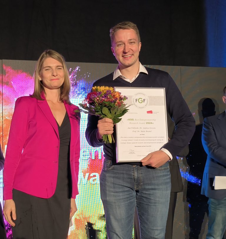 FGF und die Karl Schlecht Stiftung prämieren die Forschungsarbeit von ...